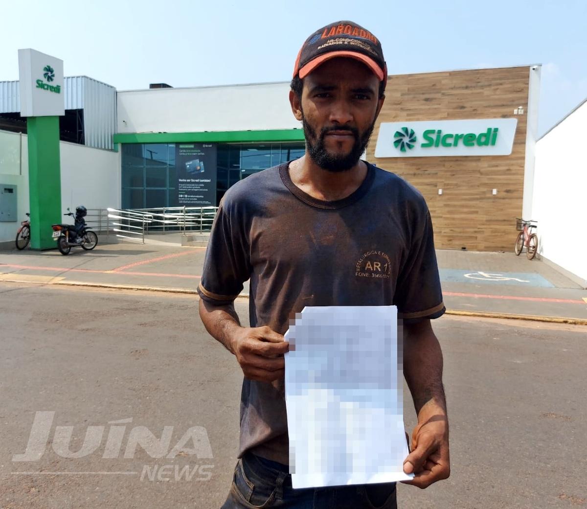 Após matéria no Juína News, população ajuda mecânico que teve o salário ...